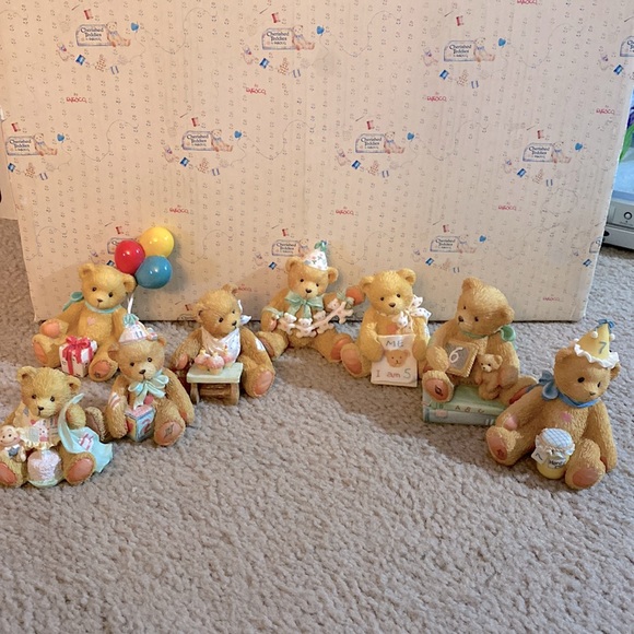 Cherished Teddies | Party Supplies | Birthday Age 7 Party Cherished ...